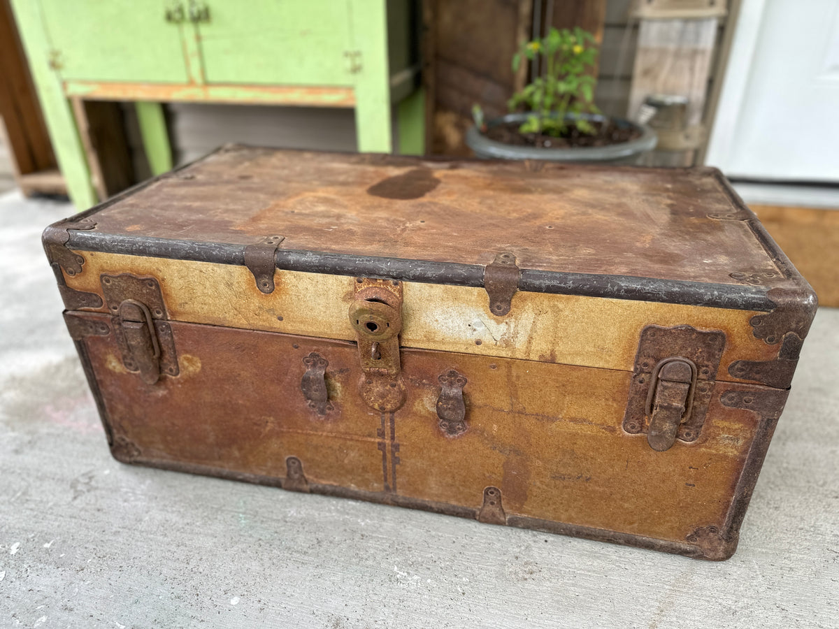 Perfect Rust Patina Trunk – Upcycled by Bri